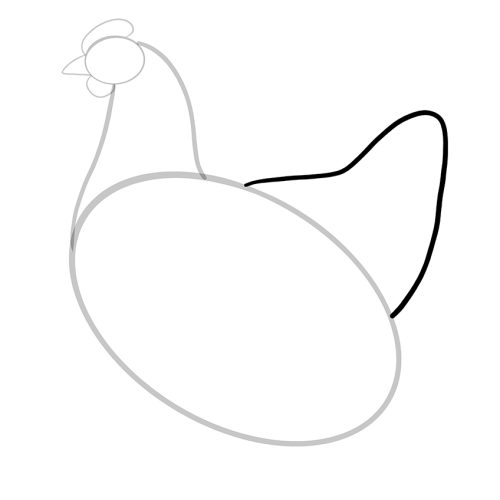 How to Draw a Chicken - An Easy Illustration Tutorial