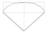 How to Draw a Diamond - Easy 3D Gemstone Drawing Tutorial