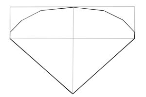 How to Draw a Diamond - Easy 3D Gemstone Drawing Tutorial