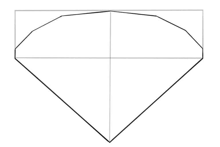 How to Draw a Diamond - Easy 3D Gemstone Drawing Tutorial