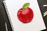 How to Draw an Apple - A Tutorial for Making a Realistic Fruit Sketch