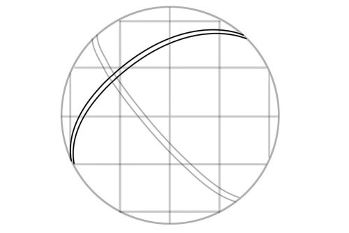 How to Draw a Basketball - Easy Sports Equipment Drawing Lesson