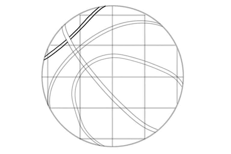 How to Draw a Basketball - Easy Sports Equipment Drawing Lesson