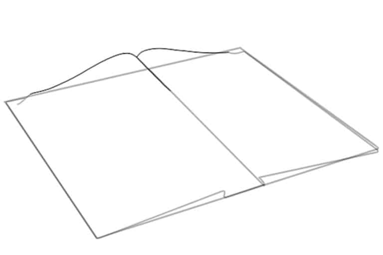 How to Draw a Book - Create Your Own Picture of an Open Book