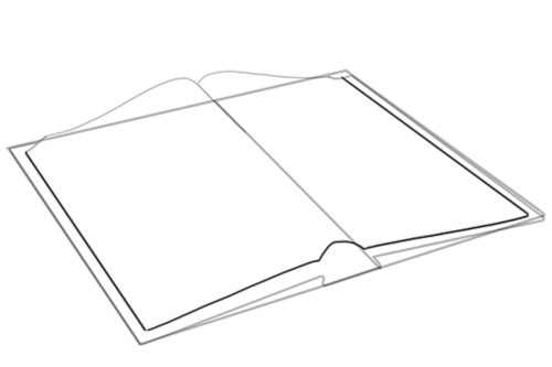 How to Draw a Book - Create Your Own Picture of an Open Book