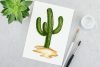 How to Draw a Cactus - An Easy Lesson in Drawing Desert Plants