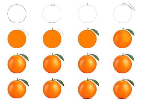 How to Draw an Orange - Our Simple Drawing Tutorial