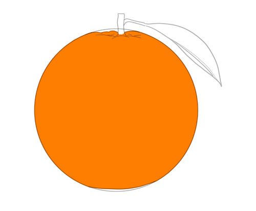 How to Draw an Orange - Our Simple Drawing Tutorial
