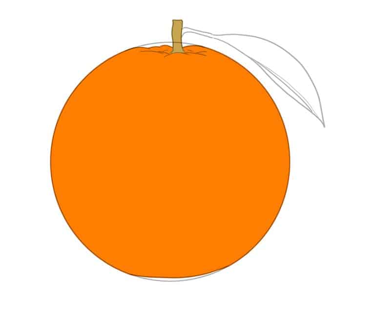 How to Draw an Orange - Our Simple Drawing Tutorial