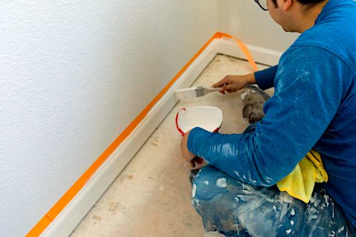 How to Paint Baseboards - Easy Skirting Painting Guide